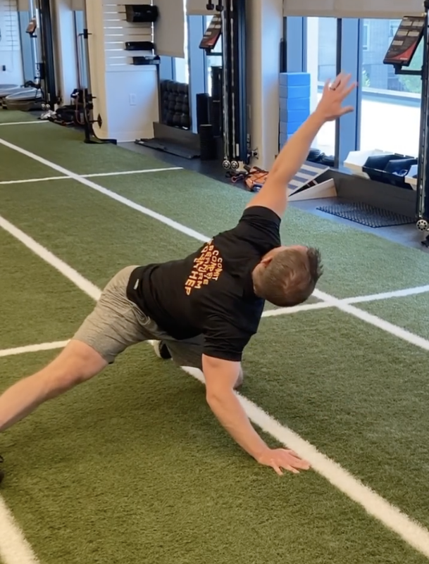 Lateral Kneeling Adductor with T-Spine Rotation - Kevin Neeld